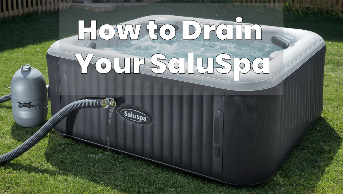 How To Drain Coleman Saluspa